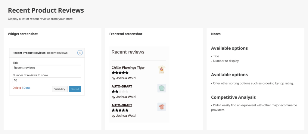 A widget becomes a block – Automattic Design