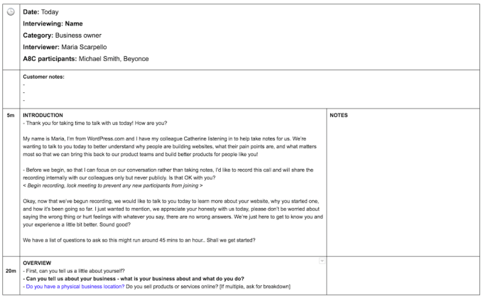 Tools for Remote User Research – Automattic Design